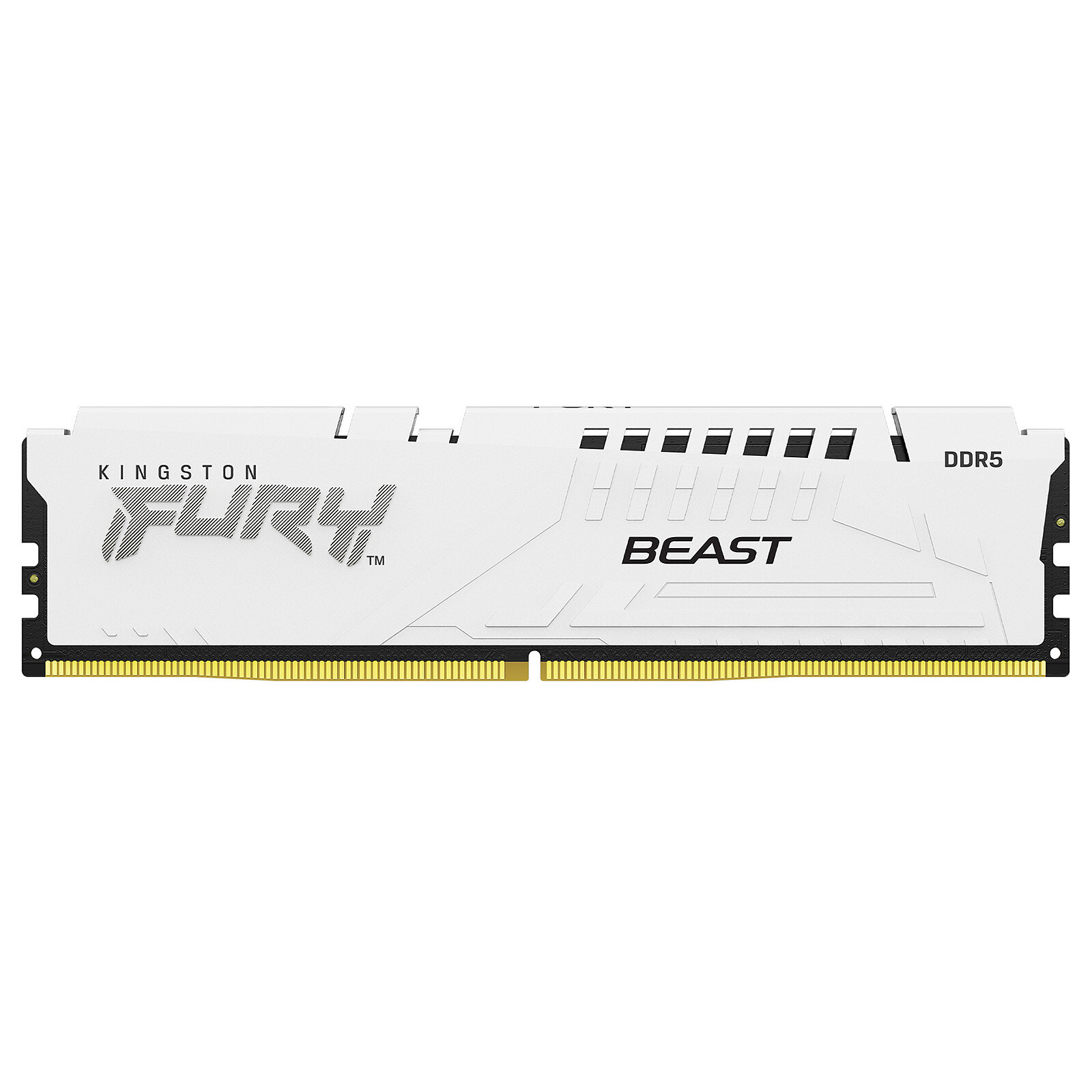 Kingston FURY Beast 32 Go (2 x 16 Go) DDR5 6000 MHz CL30 - Blanc prix Maroc