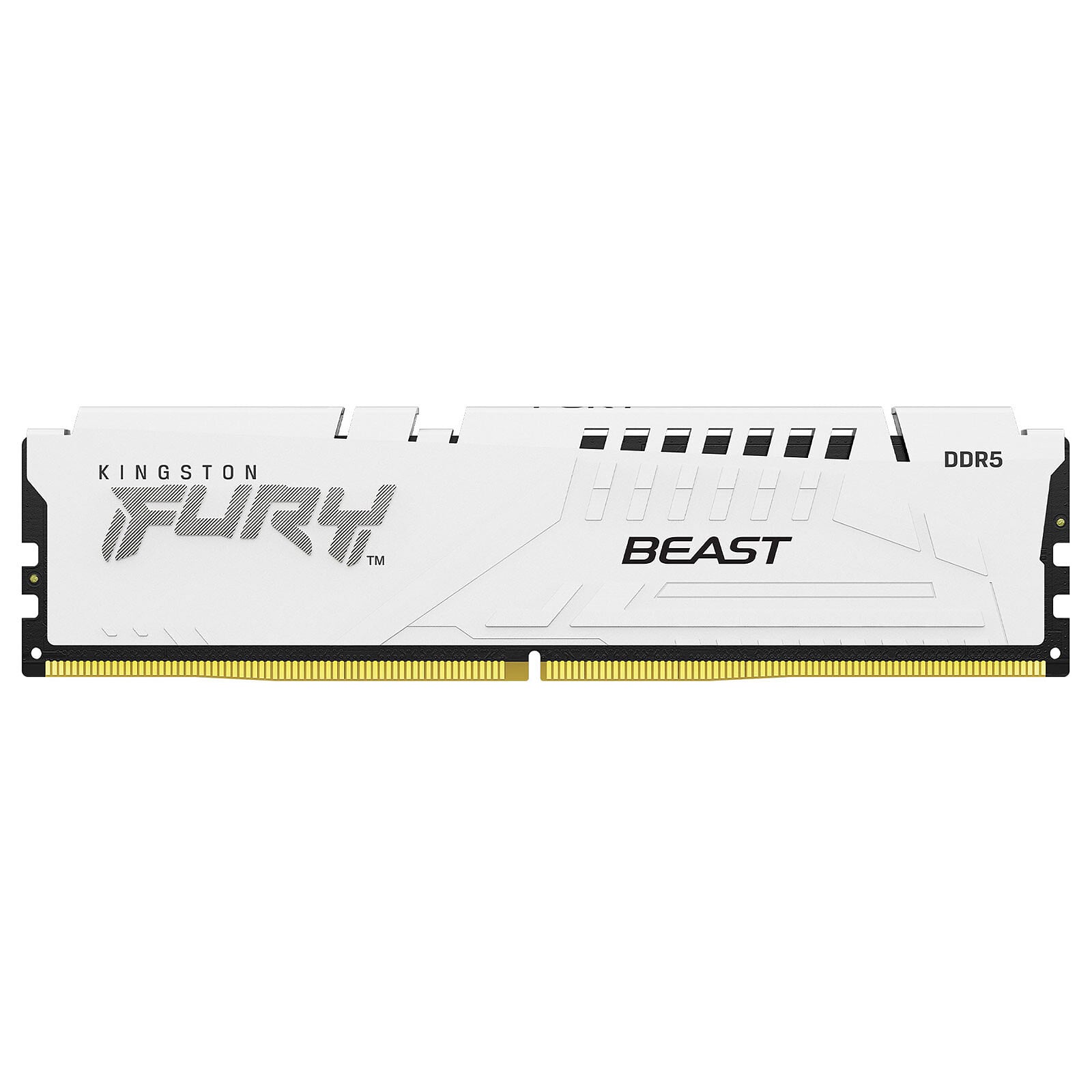 Kingston FURY Beast 32 Go (2 x 16 Go) DDR5 6400 MHz CL32 - Blanc prix Maroc