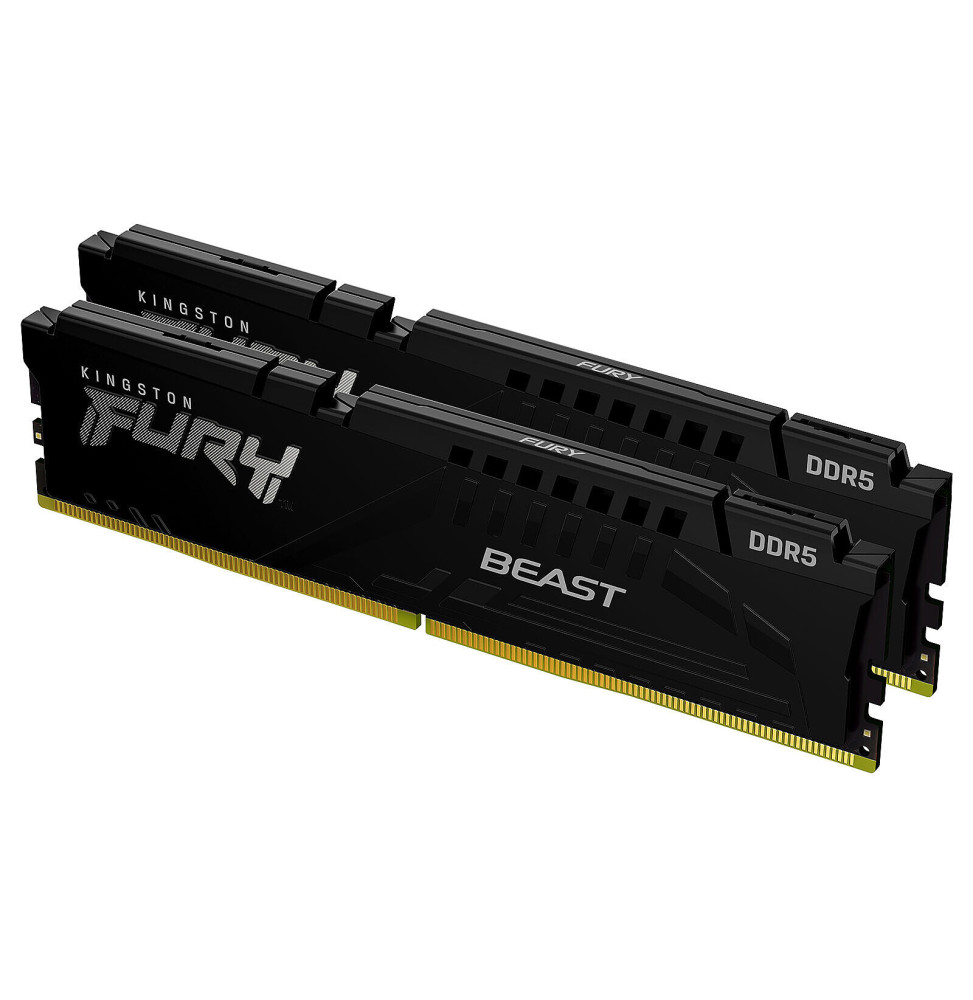 Kingston FURY Beast 64 Go (2 x 32 Go) DDR5 6000 MHz CL30 prix Maroc