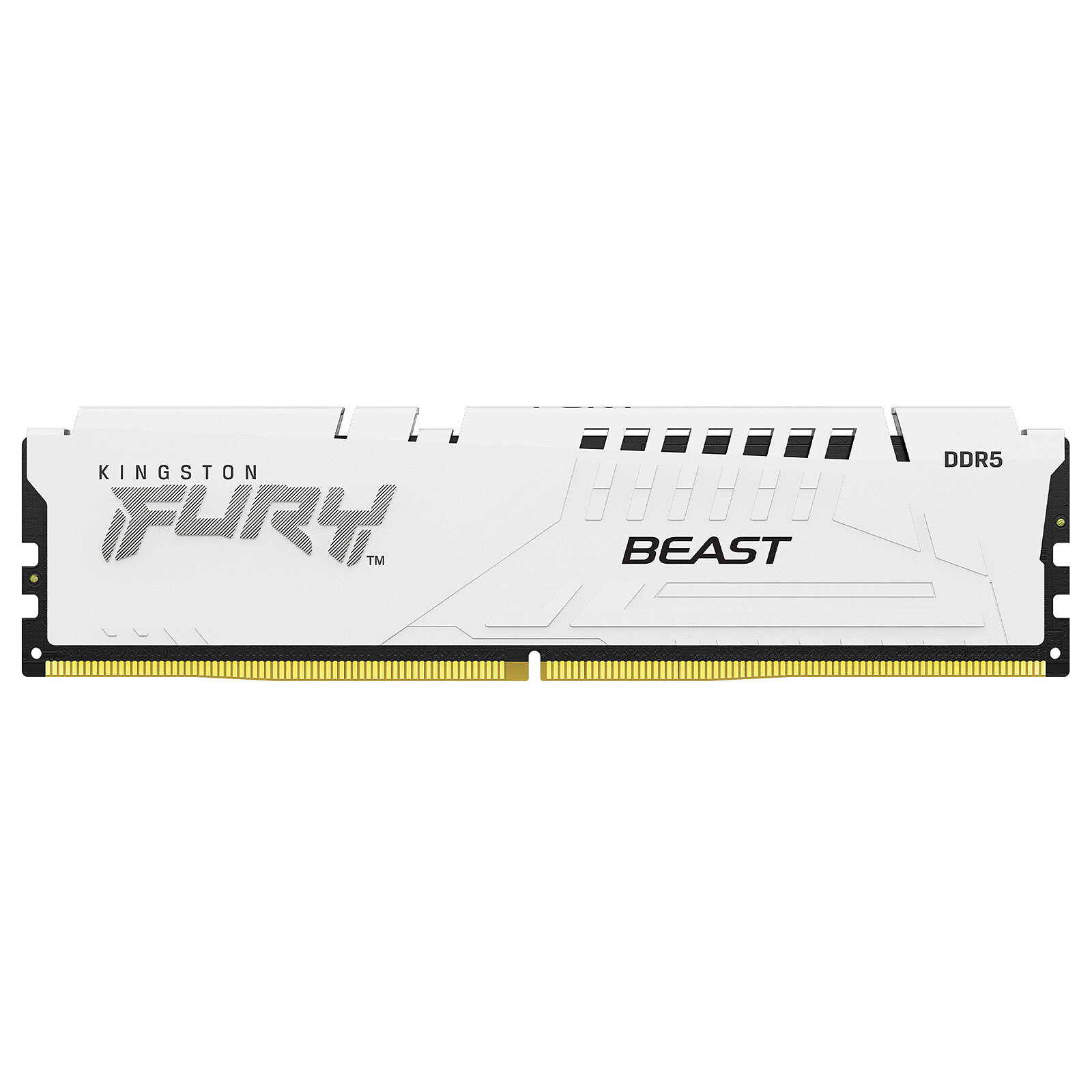 Kingston FURY Beast 64 Go (2 x 32 Go) DDR5 6000 MHz CL30 - Blanc prix Maroc