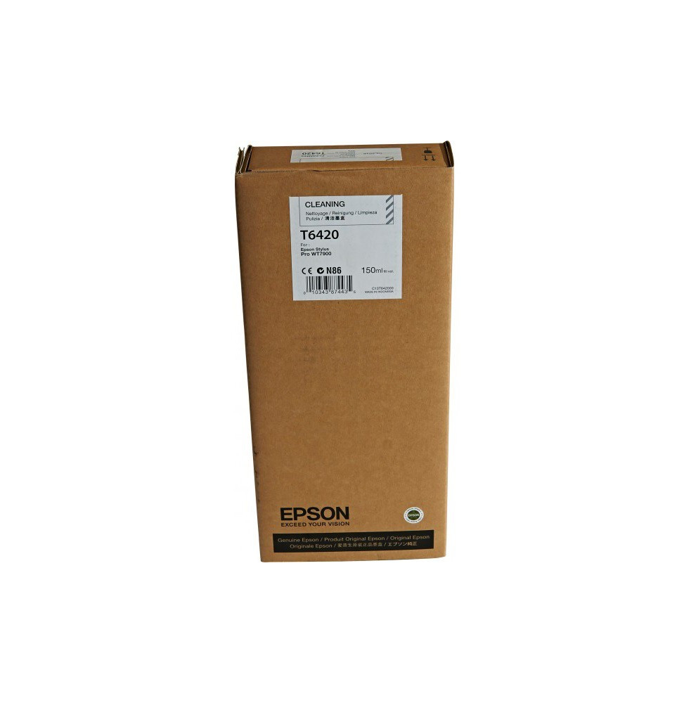 Cartouche de nettoyage Epson T6420 pour Stylus Pro WT 7900 (C13T642000 ...
