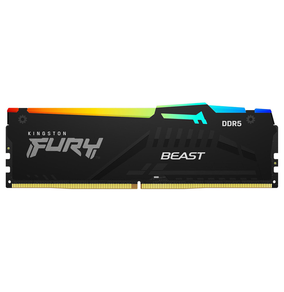 Kingston FURY Beast RGB 16 Go DDR5 5600 MHz CL36 prix Maroc