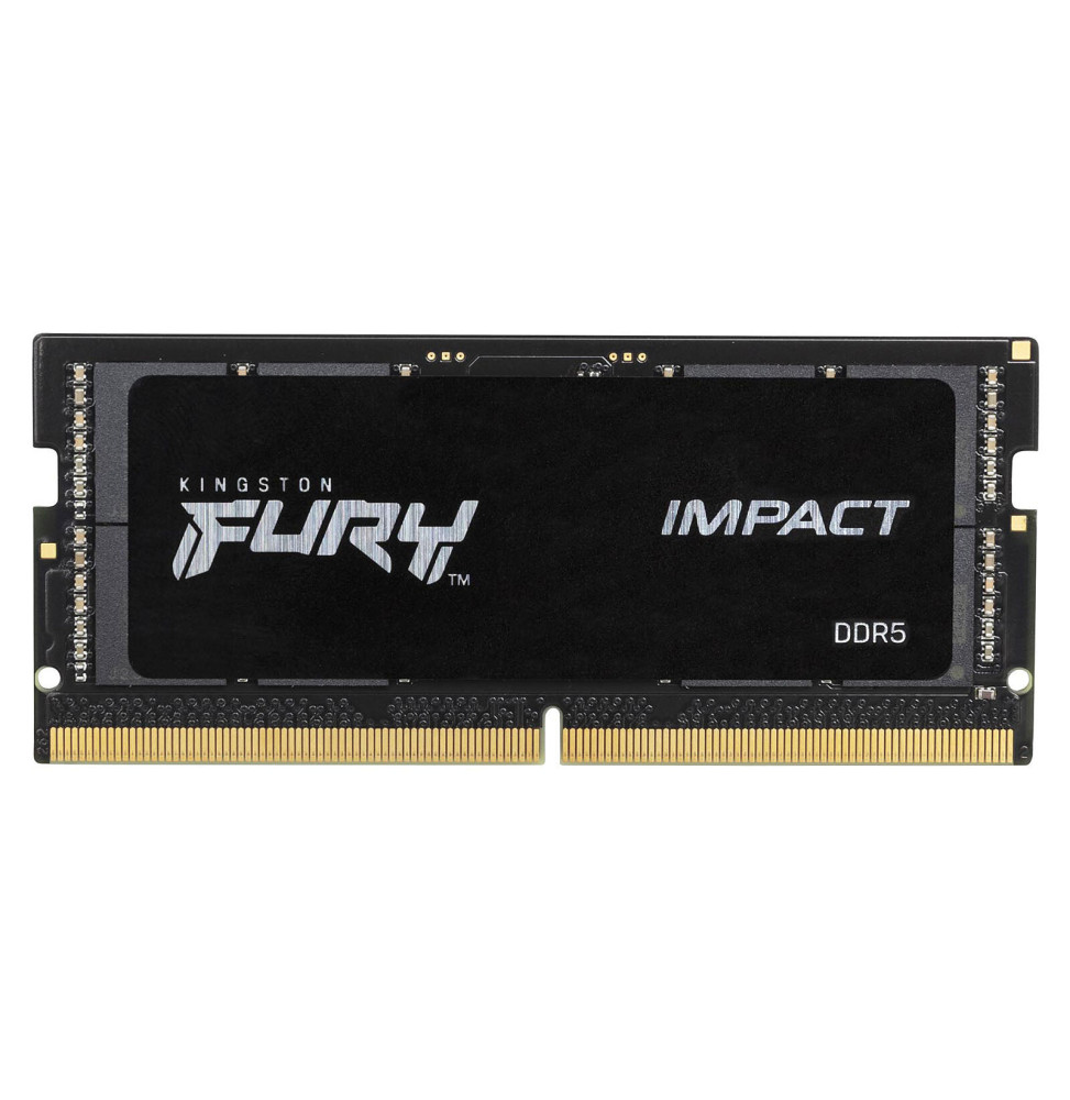 Kingston FURY Impact SO-DIMM 16 Go DDR5 6000 MHz CL38 prix Maroc