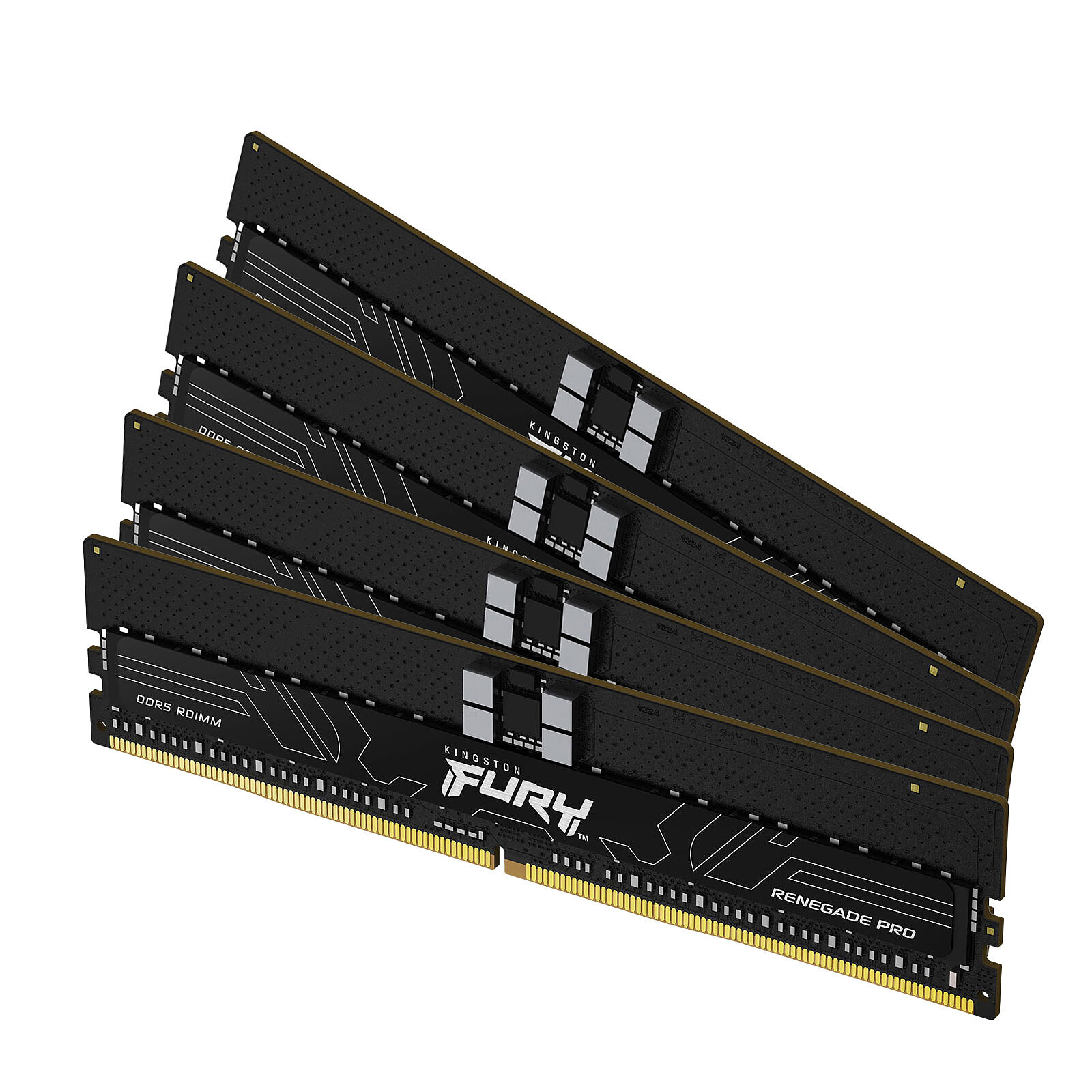 RAM PC Kingston FURY Renegade Pro 128 Go (4 x 32 Go) DDR5 5600 MHz CL28 ...