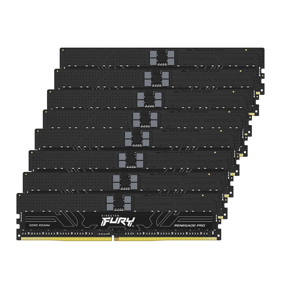 RAM PC Kingston FURY Renegade Pro 128 Go (8 x 16 Go) DDR5 5600 MHz CL28 ...