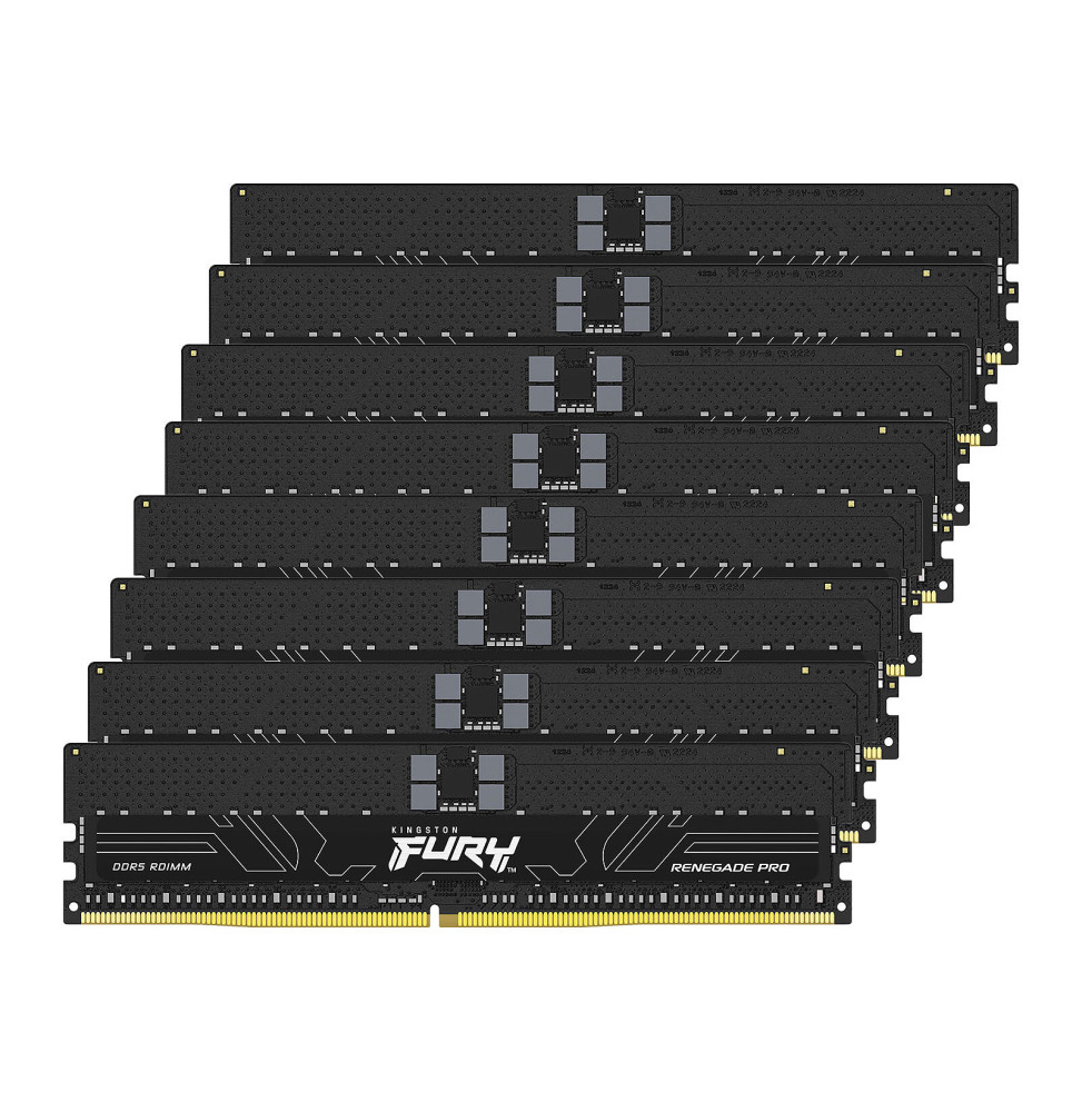 RAM PC Kingston FURY Renegade Pro 256 Go (8 x 32 Go) DDR5 6800 MHz CL34 ...