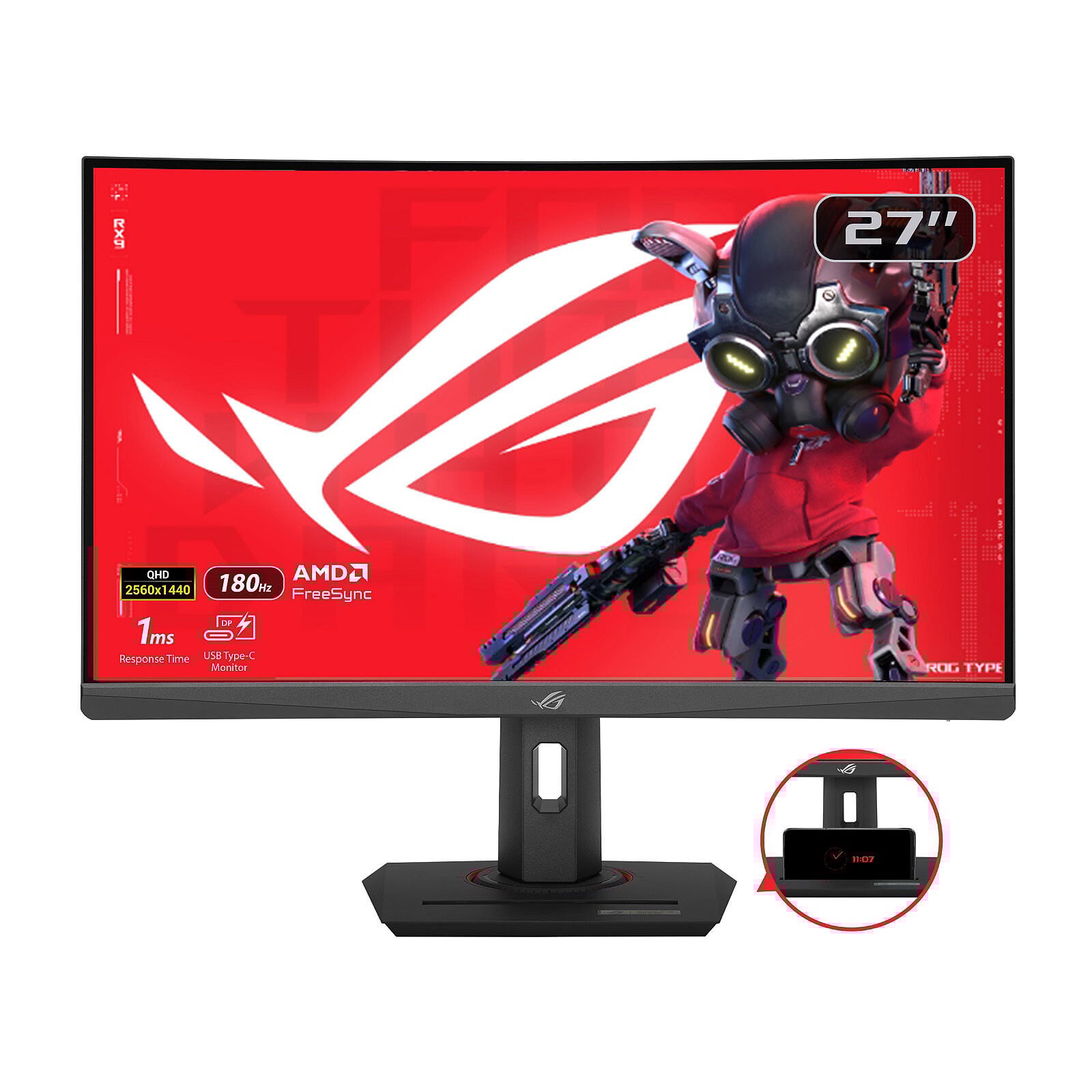 ASUS 27" LED - ROG Strix XG27WCS prix Maroc