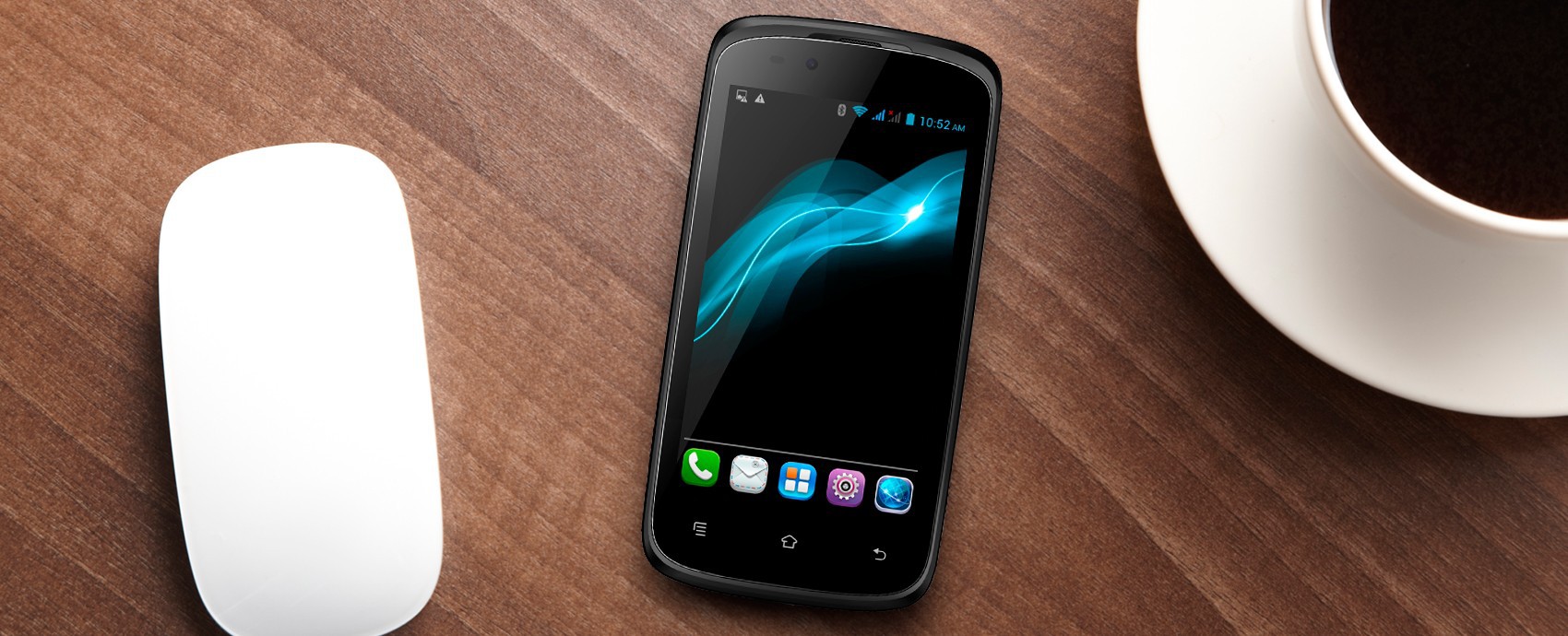 Smartphone Haier Phone W716S - Andriod 4" + Coque blanche et film ...