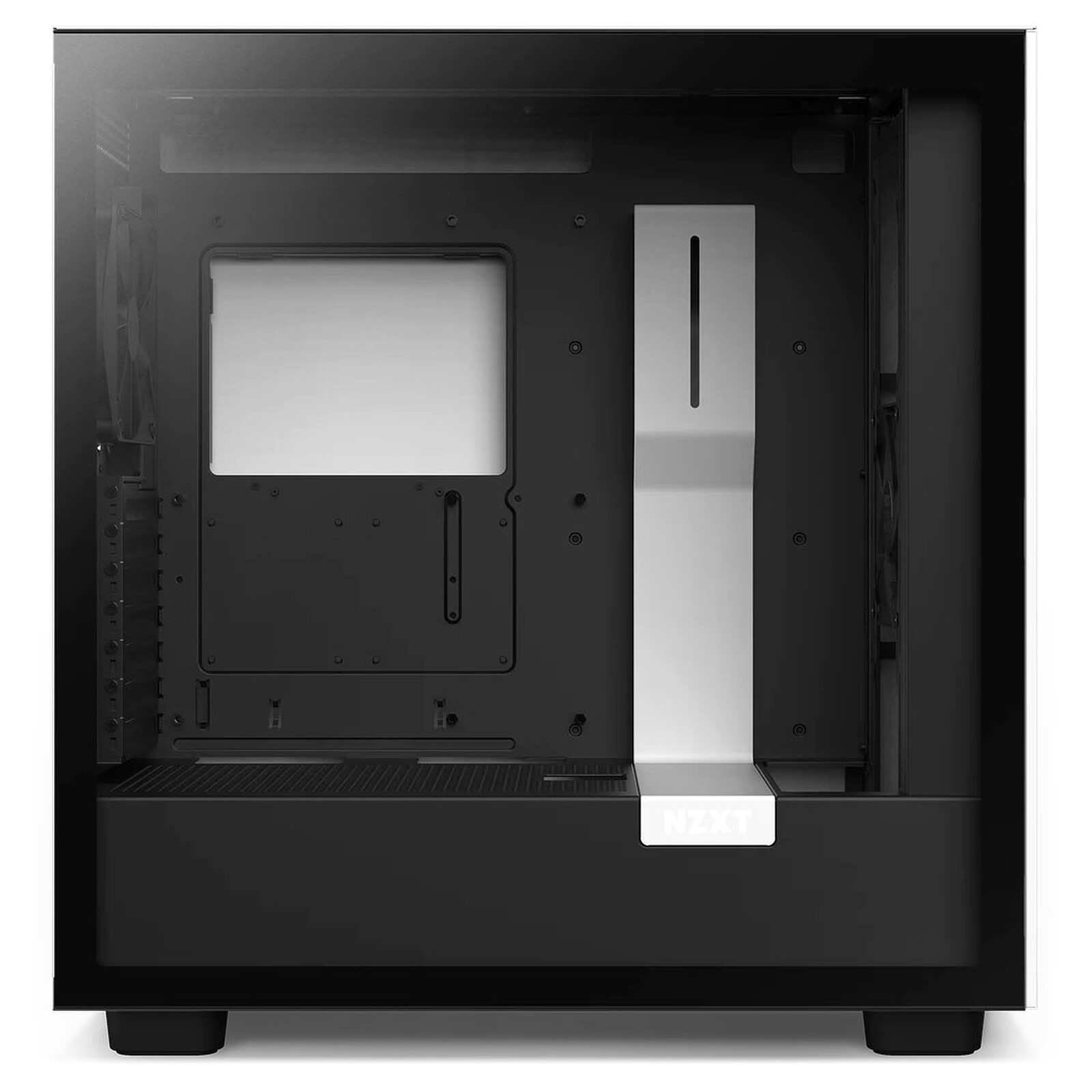 NZXT H7 Flow Noir/Blanc prix Maroc