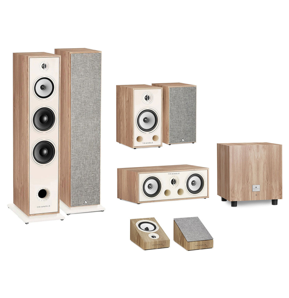 Triangle Pack Borea BR10 Chêne clair 5.1.2 prix Maroc
