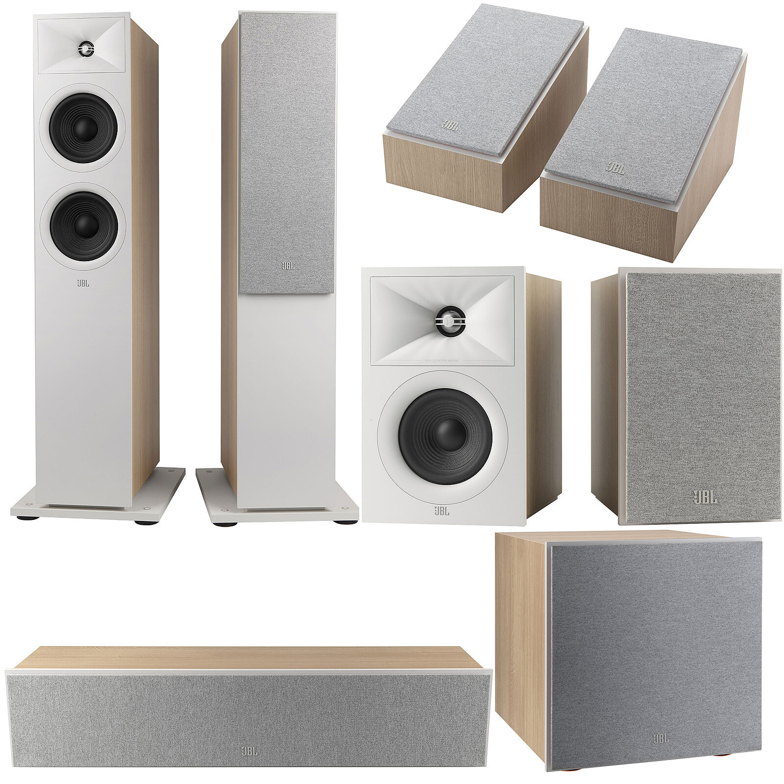 JBL Pack Stage V2 260F Latte 5.1.2 Atmos prix Maroc