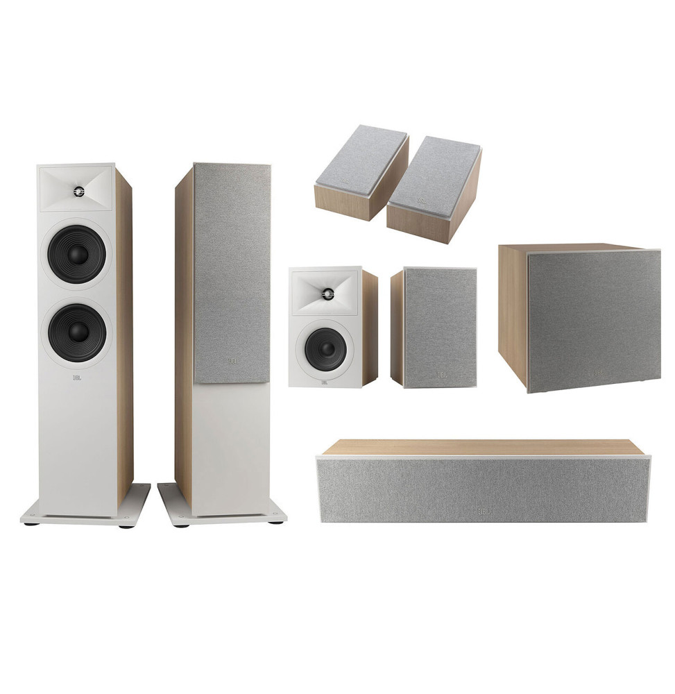 JBL Pack Stage V2 280F Latte 5.1.2 Atmos prix Maroc