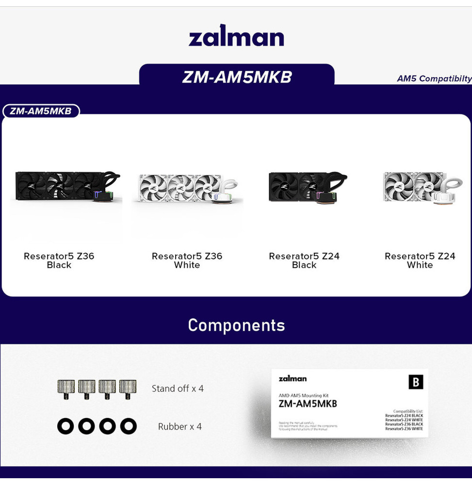 Zalman ZM-AM5MKB prix Maroc