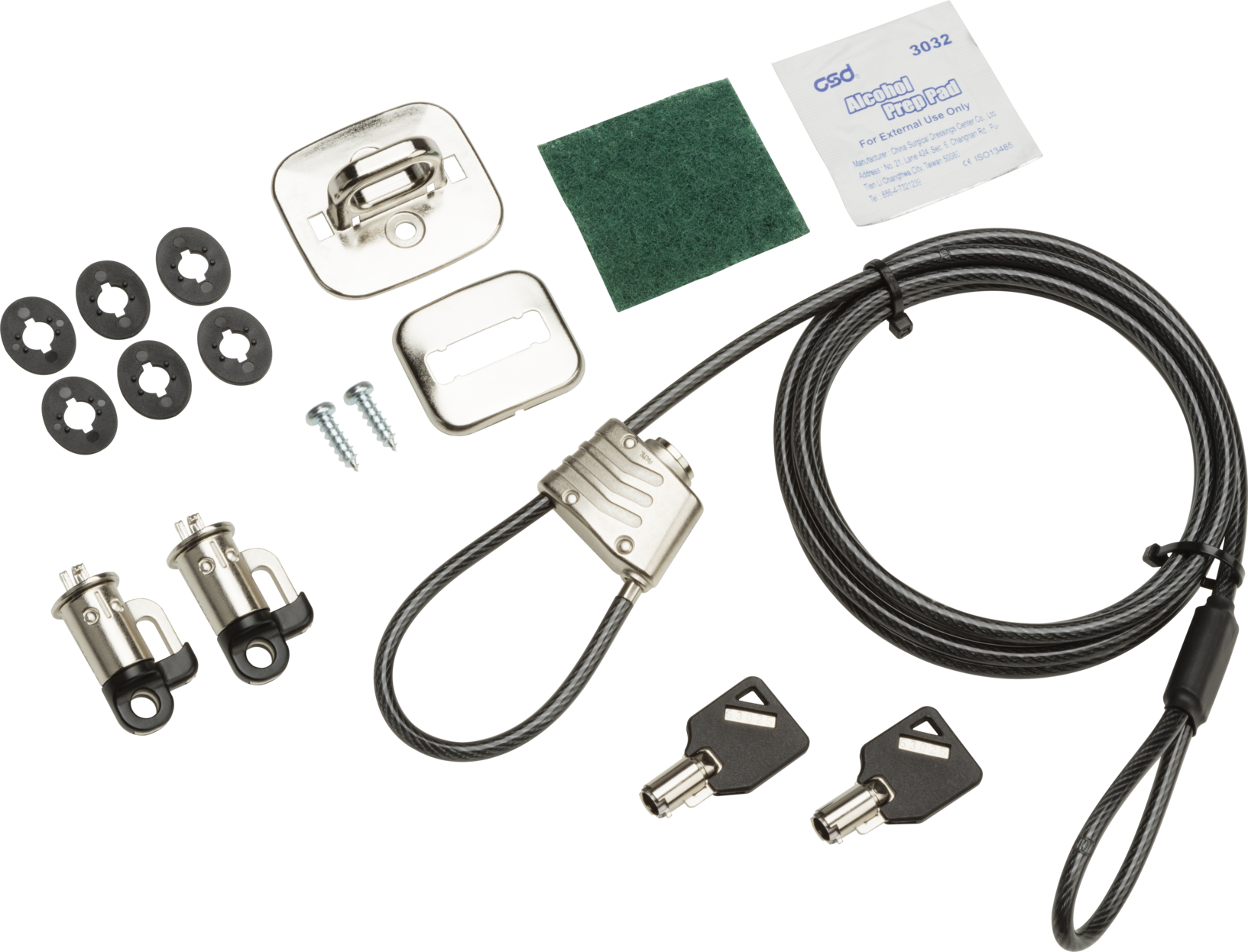 Kit de verrouillage de sécurité pour ordinateur professionnel HP v3 ...