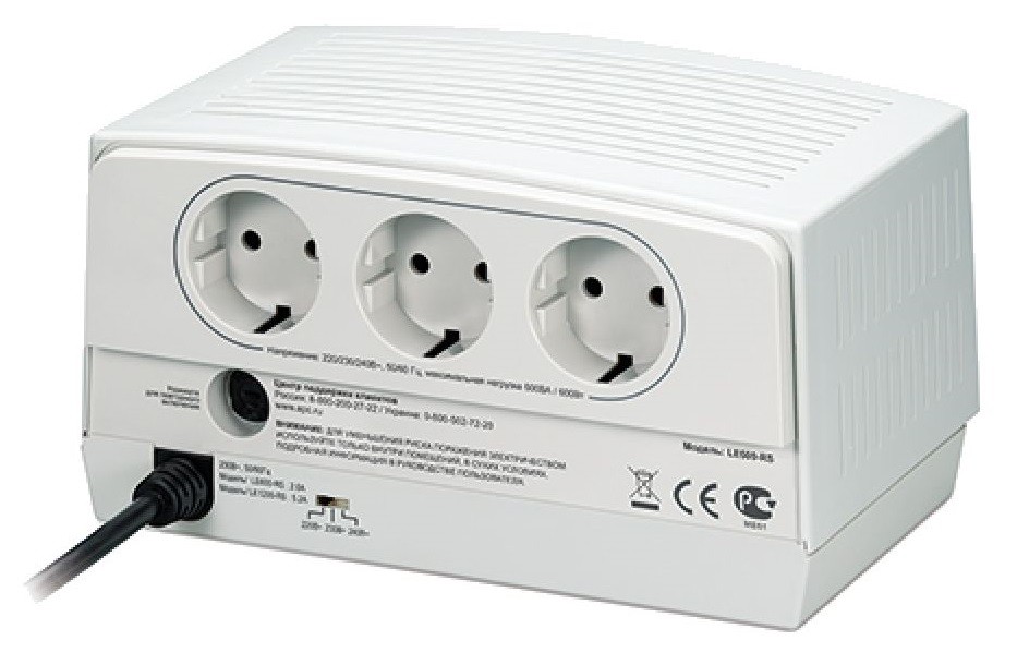 Régulateur automatique de tension APC Line-R 600 VA, prises Schuko, 230 ...