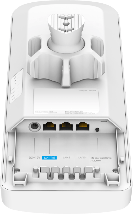 Station PTMP Wi-Fi 5 (5GHz) Reyee RG-EST450G avec antenne intégrée à 120° prix Maroc