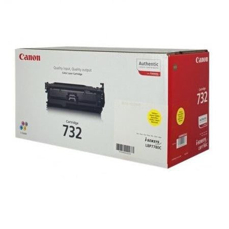Cartouche de toner Canon 732 jaune - 6400 Pages prix Maroc