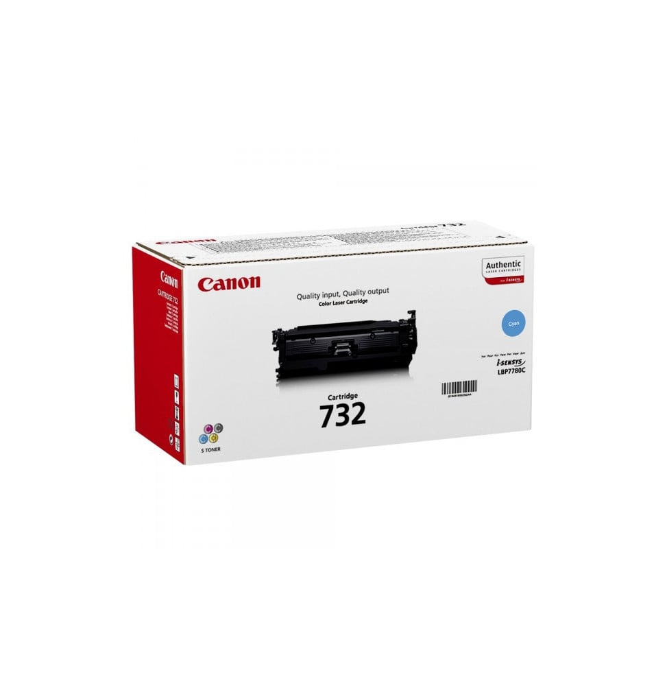 Cartouche de toner Canon 732 Cyan - 6400 Pages prix Maroc