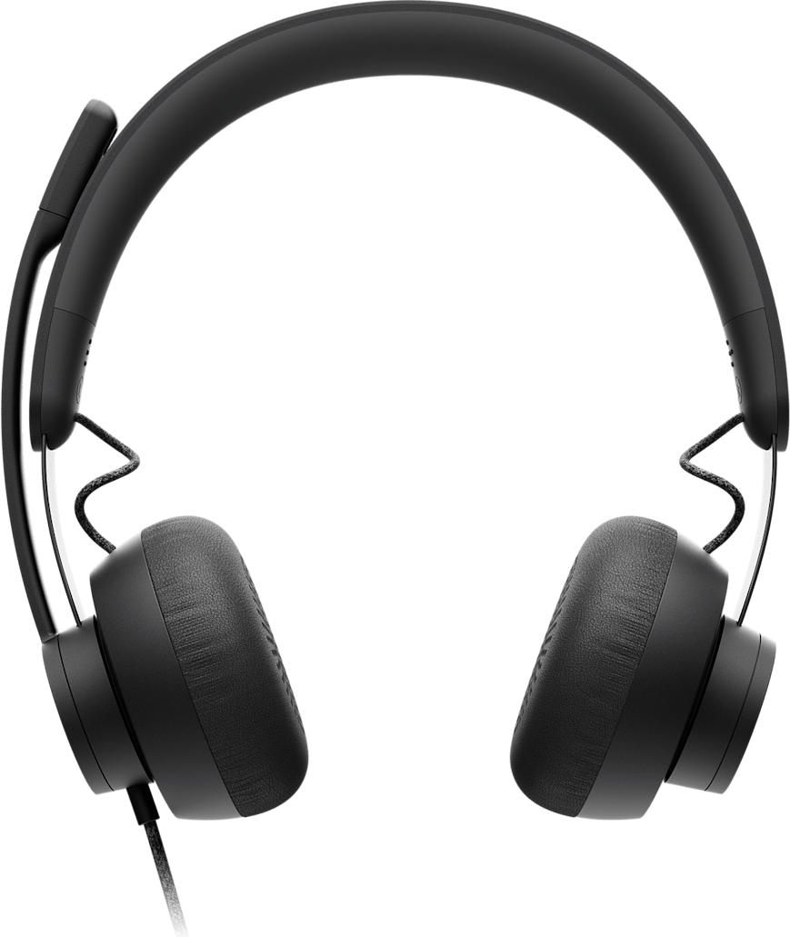 Micro-casque filaire Logitech Zone Wired Teams - USB-C & USB-A (981 ...