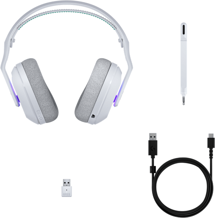 Casque gaming Bluetooth Logitech G522 LIGHTSPEED avec LIGHTSYNC RGB ...