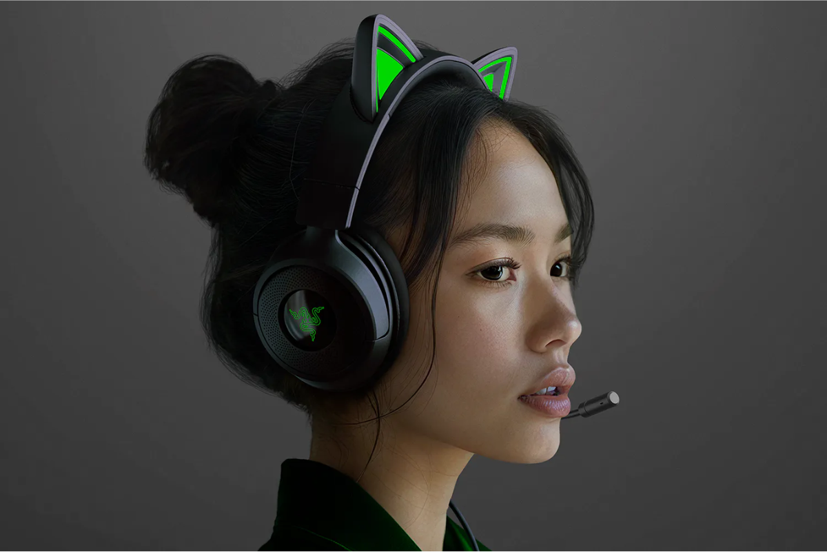 Casque gaming Razer Kraken Kitty V3 X Noir - Jack 3,5 mm (RZ04-05350200 ...