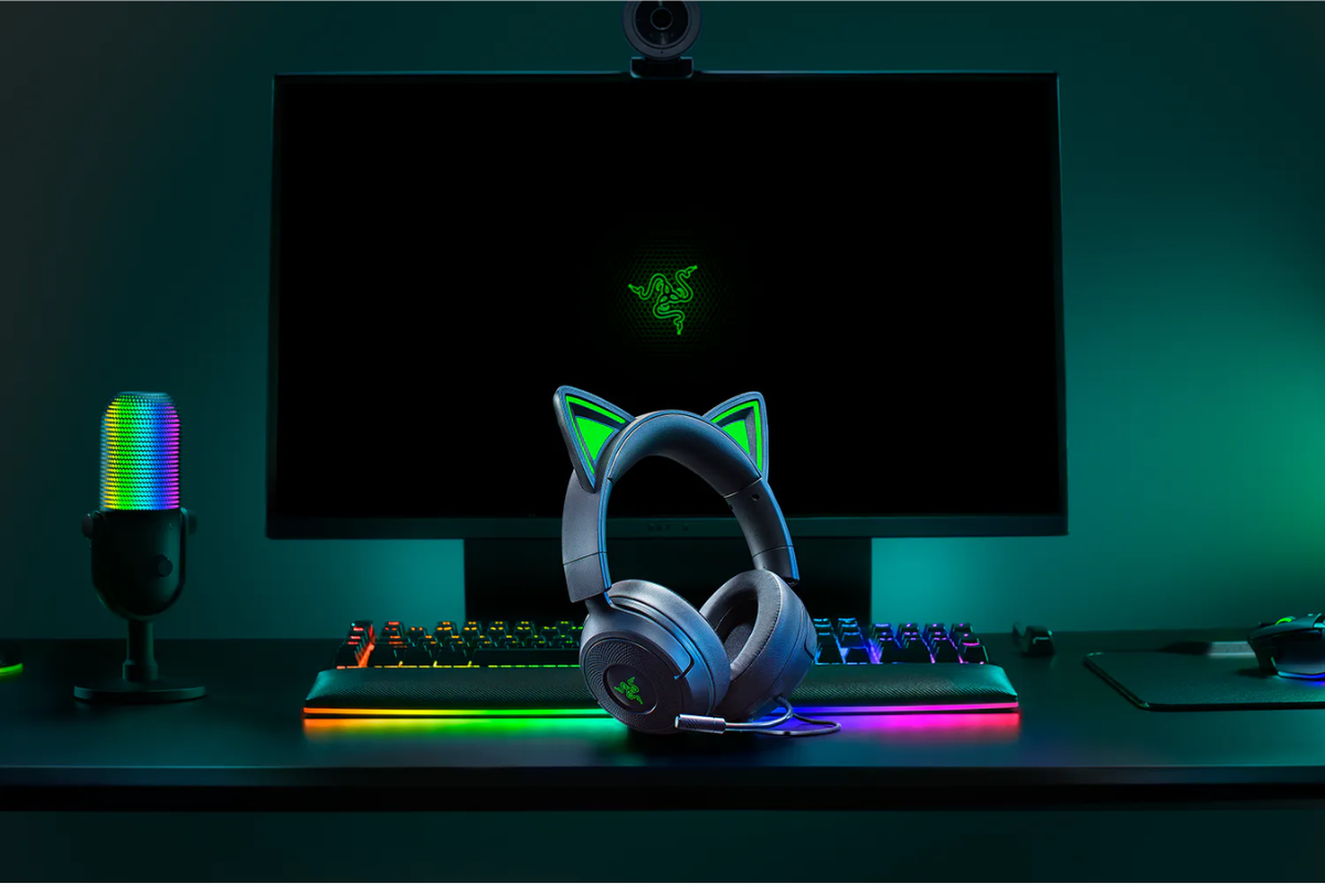 Casque gaming Razer Kraken Kitty V3 X Noir - Jack 3,5 mm (RZ04-05350200 ...