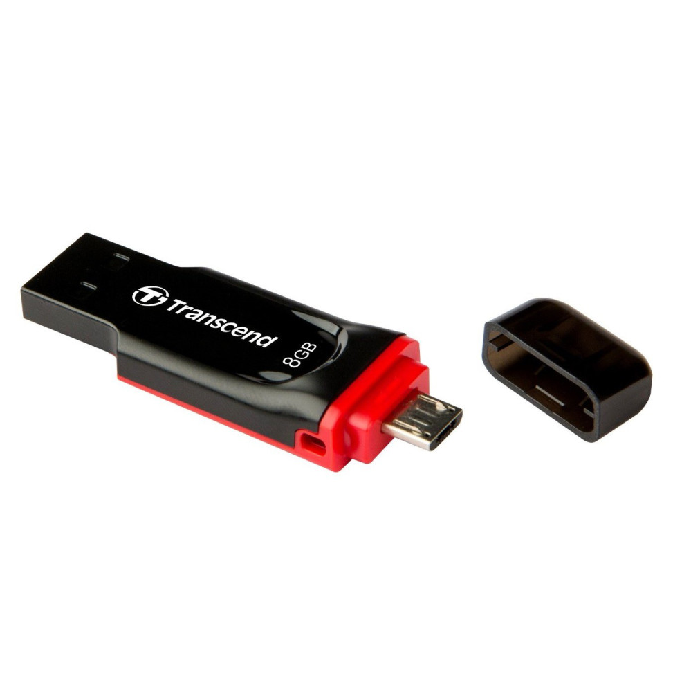 Clé USB/Micro USB OTG Android Transcend JetFlash340 USB 2.0 prix Maroc