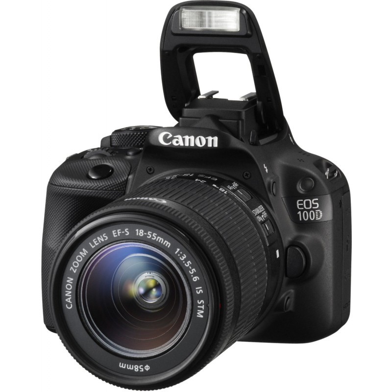 Reflex Canon EOS 100D + Objectif 18-55mm DC III + Objectif 75-300mm DC ...