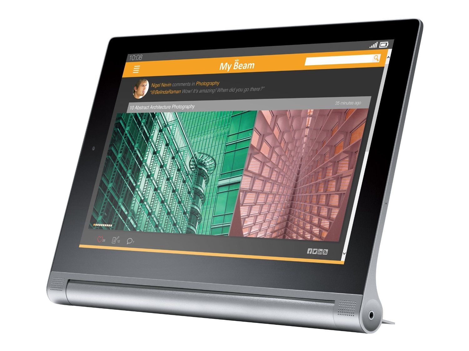 Tablette 4G Wi-Fi Lenovo Yoga Tablet 2 (8 et 10.1 pouces) - Full HD, 16 ...