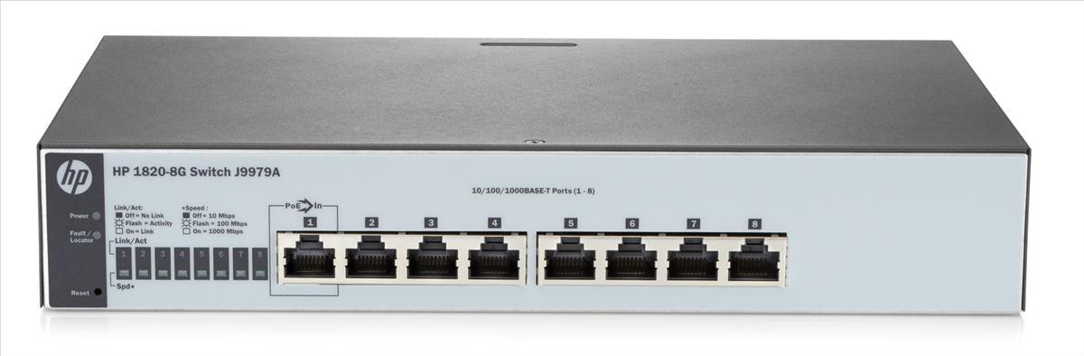 Switch Administrable HP 1820-8G (J9979A) prix Maroc