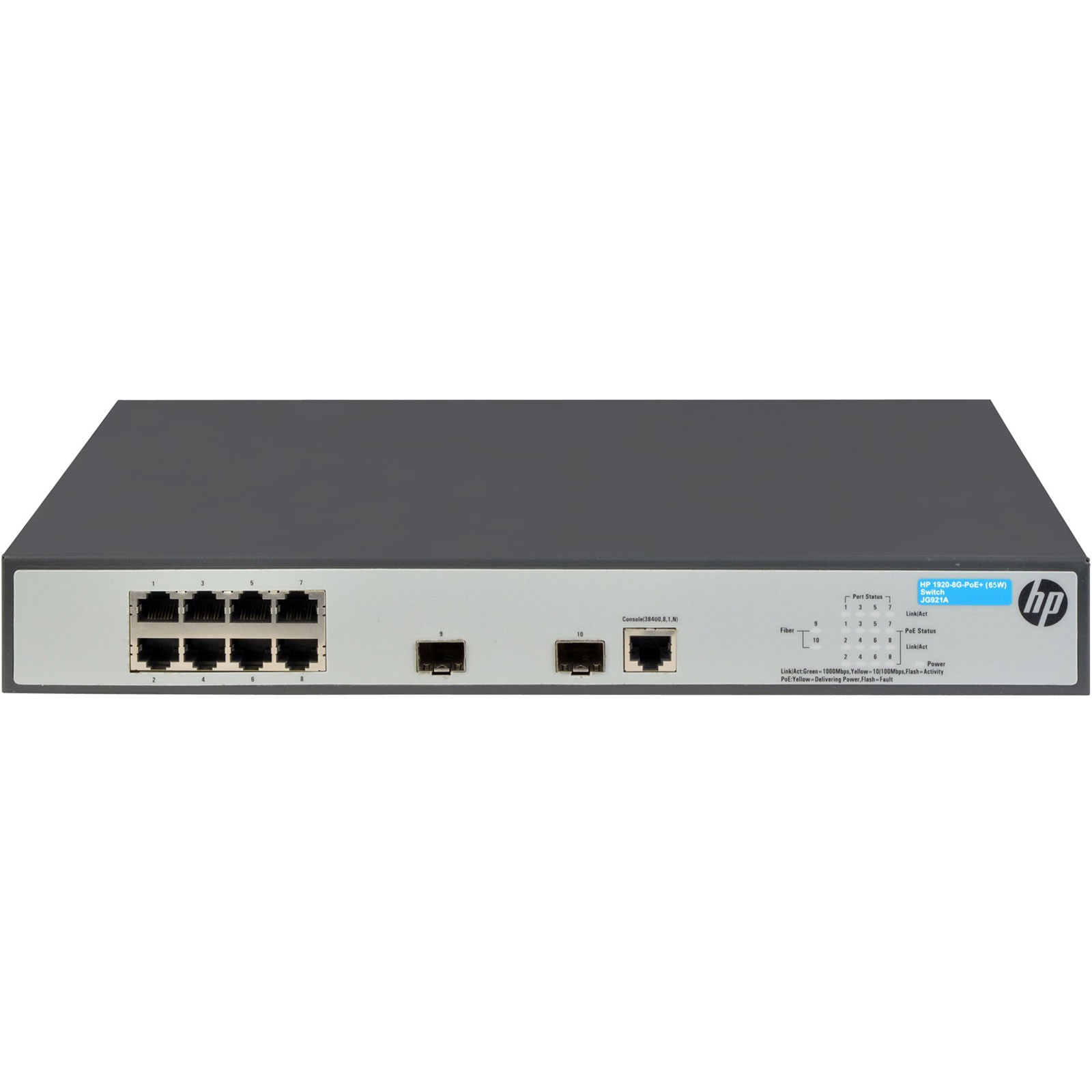 Switch Administrable HP OfficeConnect 1920 8G PoE+ (65W) (JG921A) prix ...