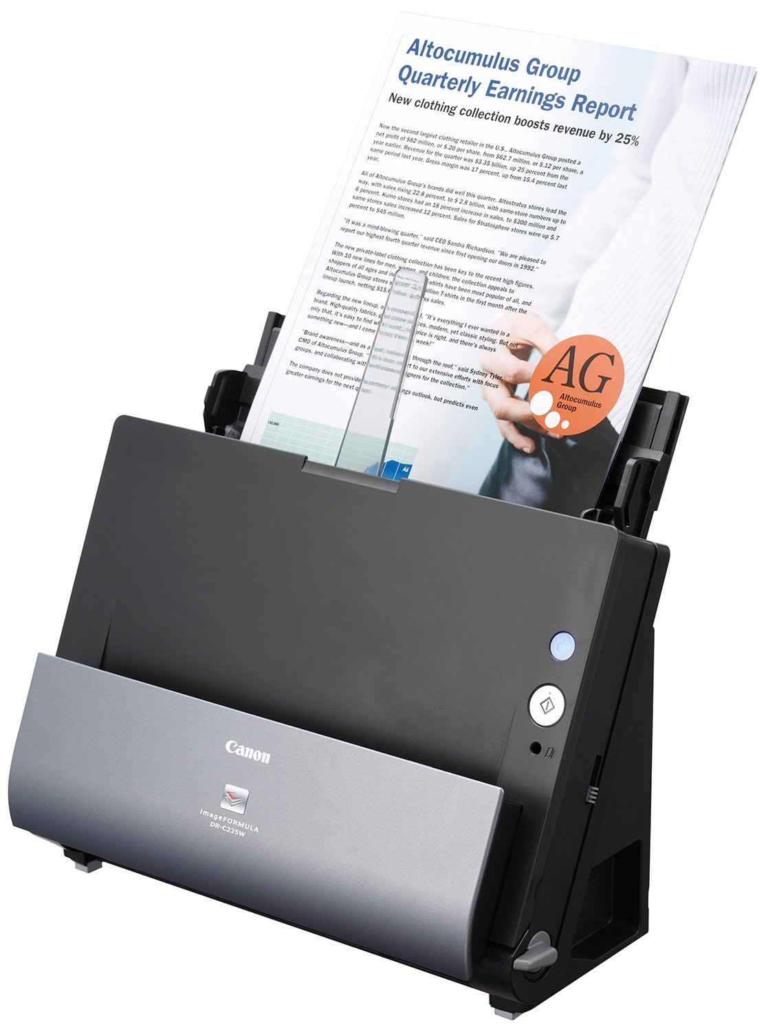 Scanner professionnel ultra-compact Wi-Fi Canon imageFORMULA DR-C225W ...