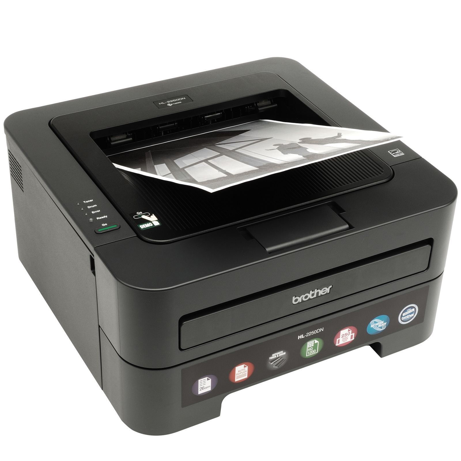 Imprimante laser monochrome réseau Brother HL-2250DN prix Maroc