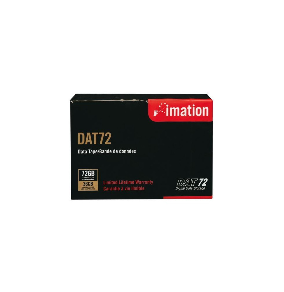 Cartouche de données Imation DDS5 DAT72 170M 36GB/72GB (IM51122172045) prix Maroc