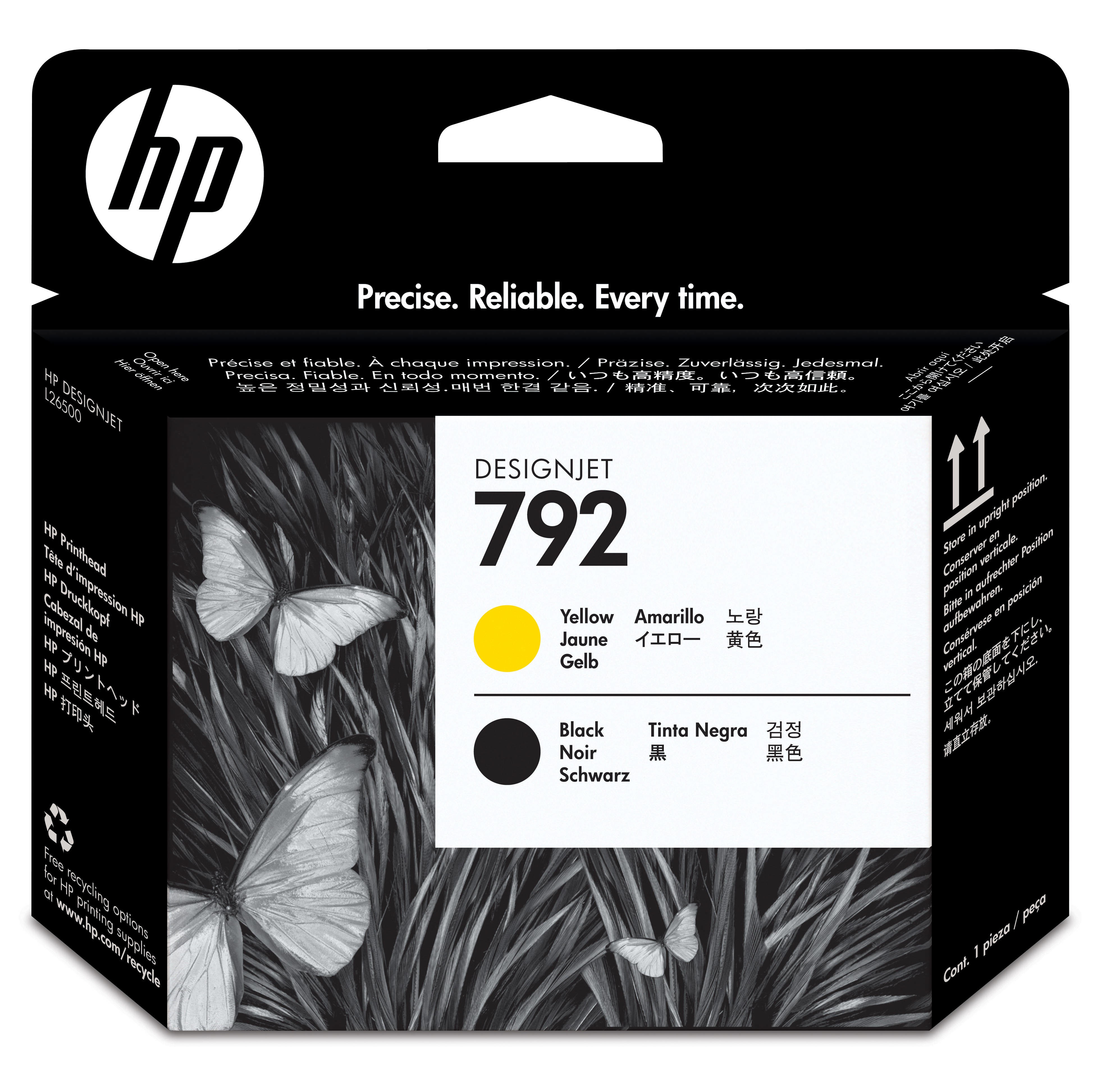 Tête d'impression Latex HP 792 - Jaune/Noir (CN702A) prix Maroc