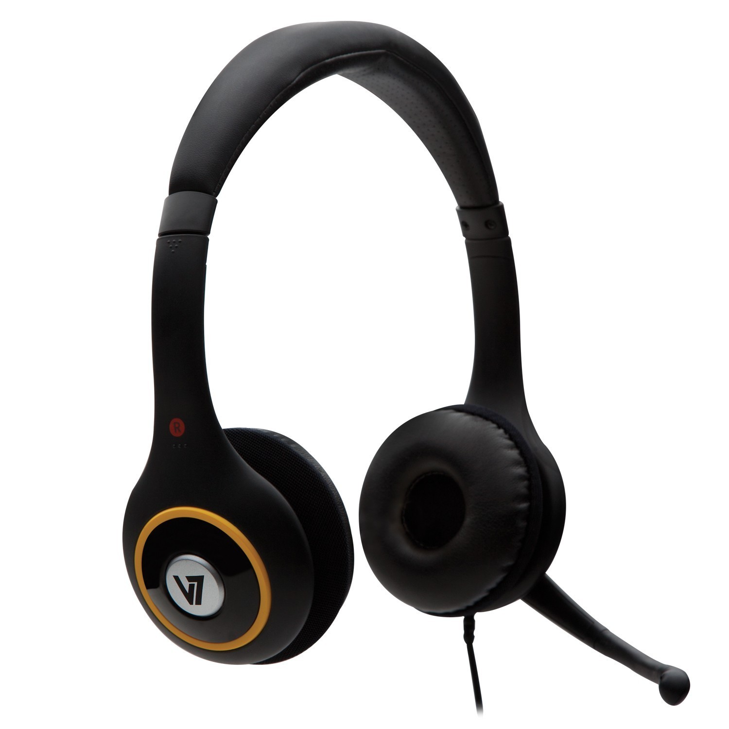 Micro-Casque V7 USB Deluxe - Stéréo numérique / Antibruit (HU511 ...