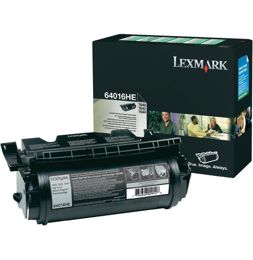 Cartouche toner Lexmark Return Programme Haute Capacité (21K) T640 ...
