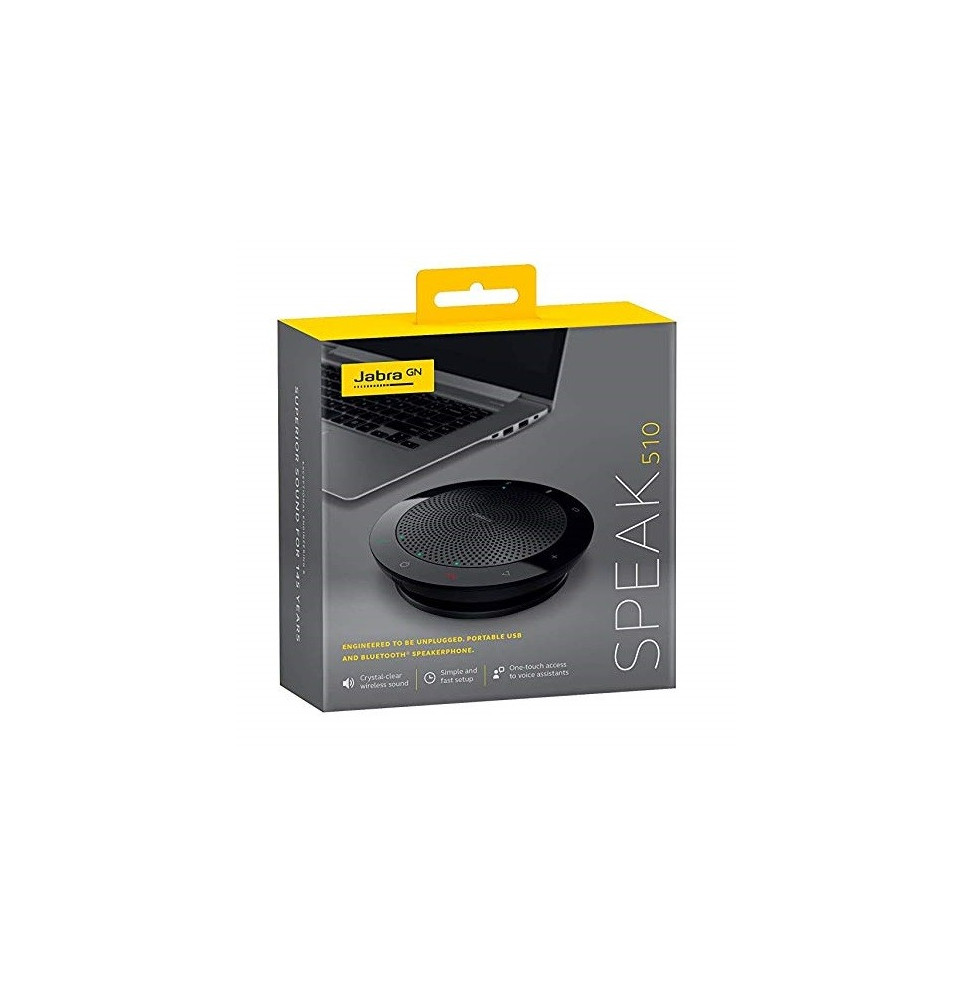 Haut-parleur Jabra Speak 510™ USB et Bluetooth (7510-309) prix Maroc