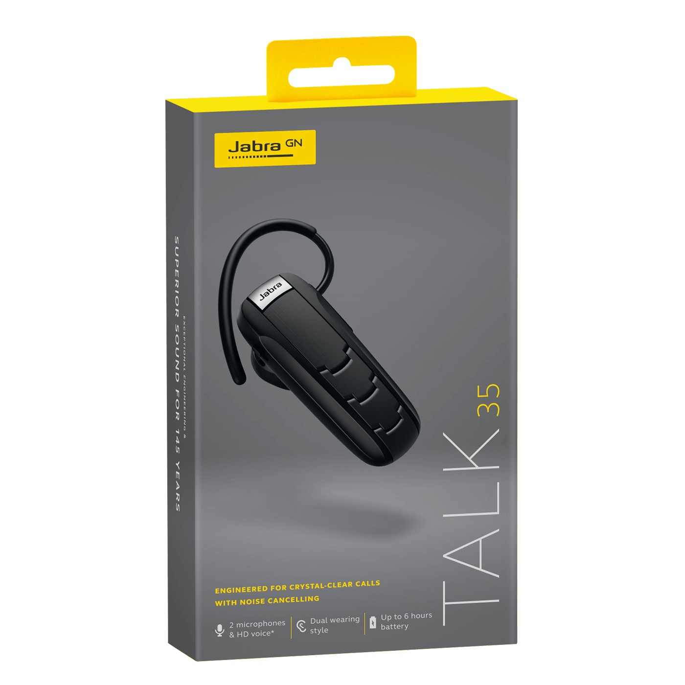 Oreillette Micro-casque Jabra Talk 35 - Bluetooth sans fil (100 ...