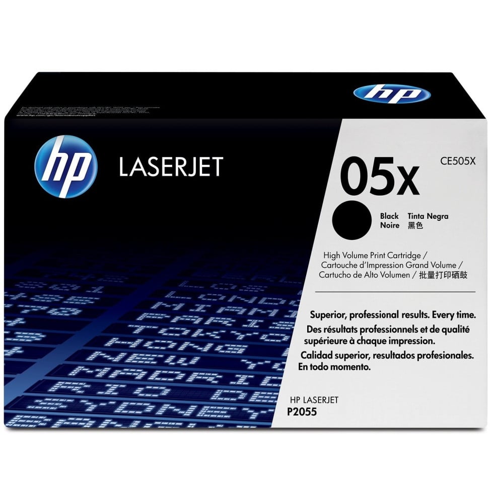 HP 05A Noir (CE505A) - Toner HP LaserJet d'origine prix Maroc