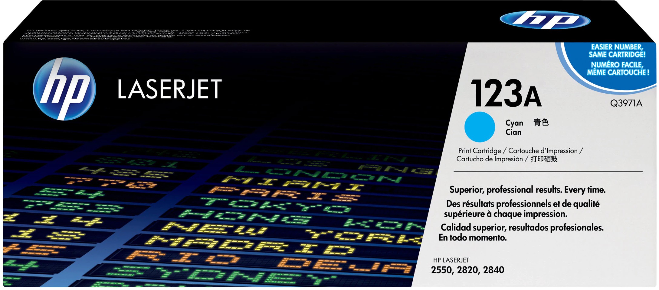 HP 123A Cyan (Q3971A) - Toner HP LaserJet d'origine prix Maroc