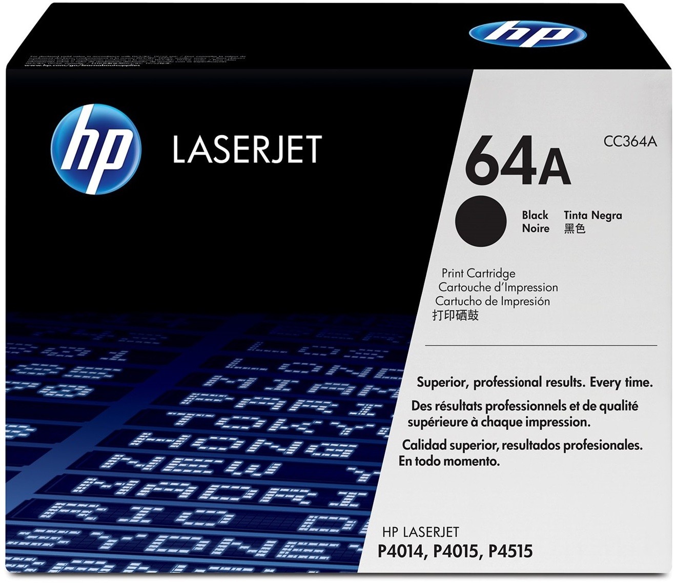 HP 64A Noir (CC364A) - Toner HP LaserJet d'origine prix Maroc