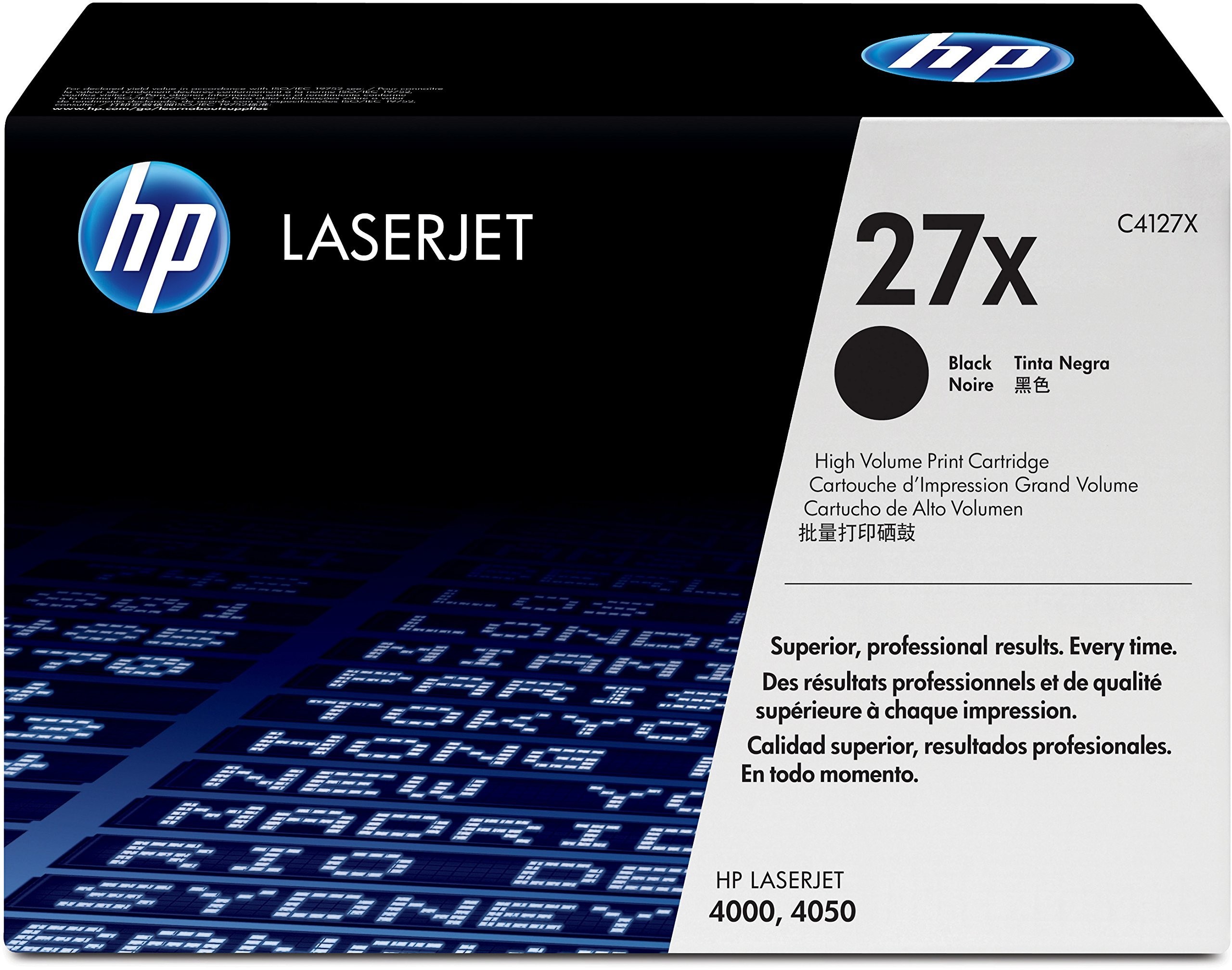 HP 27X Noir (C4127X) - Toner grande capacité HP LaserJet d'origine prix ...