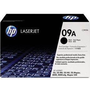 HP 09A Noir (C3909A) - Toner HP LaserJet d'origine prix Maroc