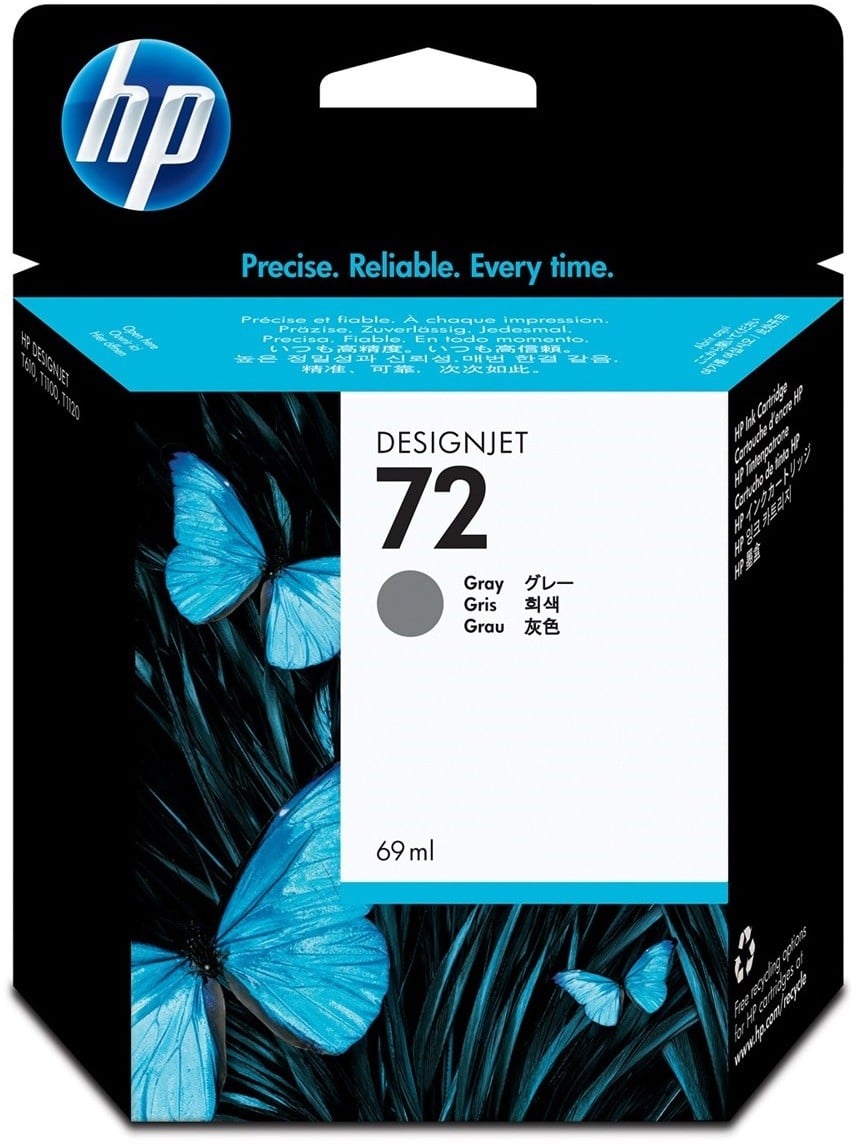 HP 72 Gris - Cartouche d'encre HP d'origine (C9401A) prix Maroc