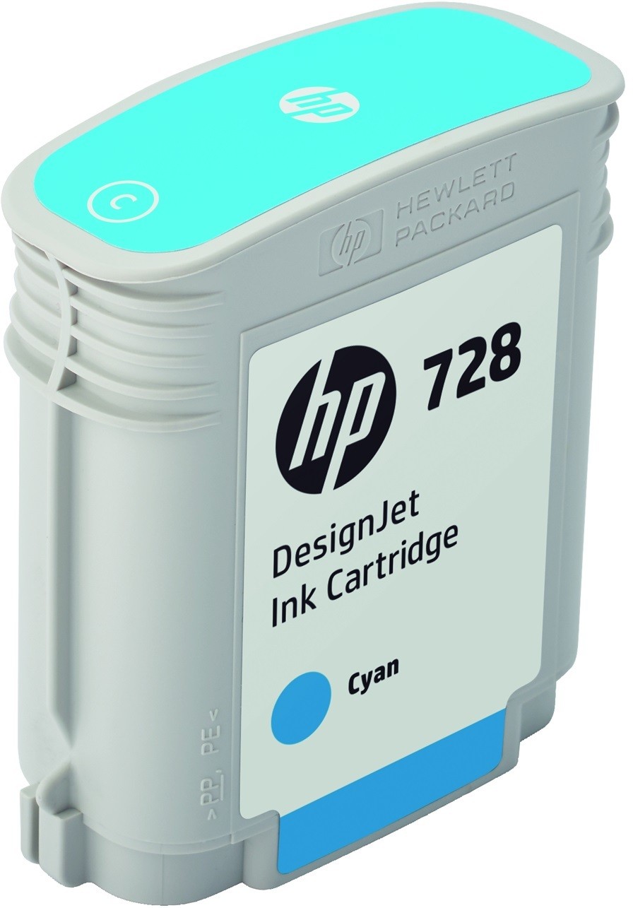 HP 728 Cyan - Cartouche d'encre HP d'origine (F9J63A) prix Maroc