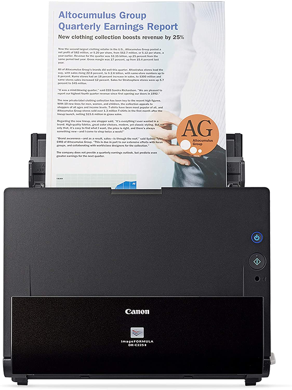 Scanner Canon imageFORMULA DR-C225 II (3258C003AA) prix Maroc