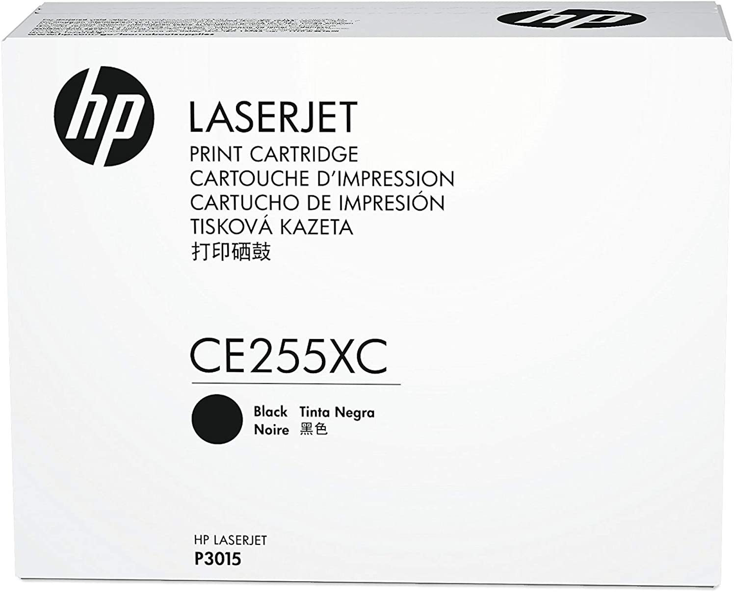 HP 55X Noir (CE255XC) - Toner HP LaserJet d'origine à grande capacité ...