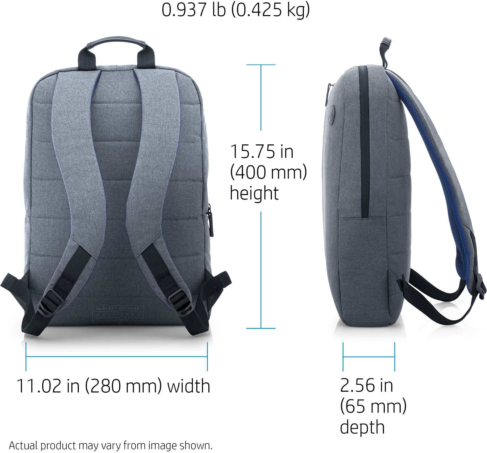 Sac à dos économique HP 15,6" (K0B39AA) prix Maroc