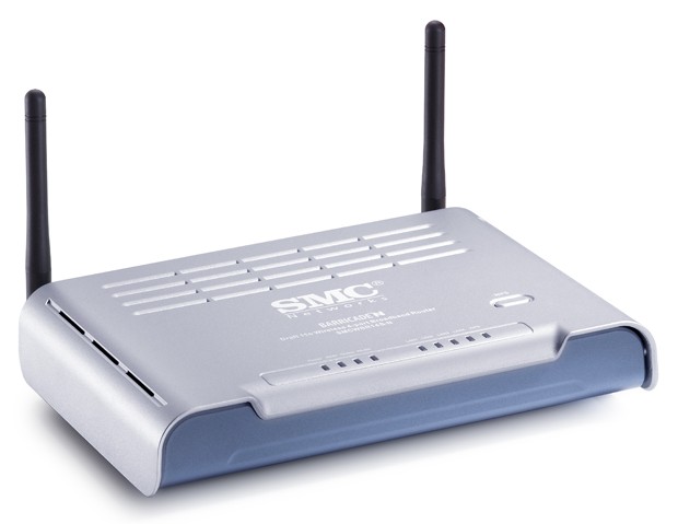 Routeur sans fil 300Mbps (802.11b/g/n) SMC Networks ADSL2/2+ Barricade ...
